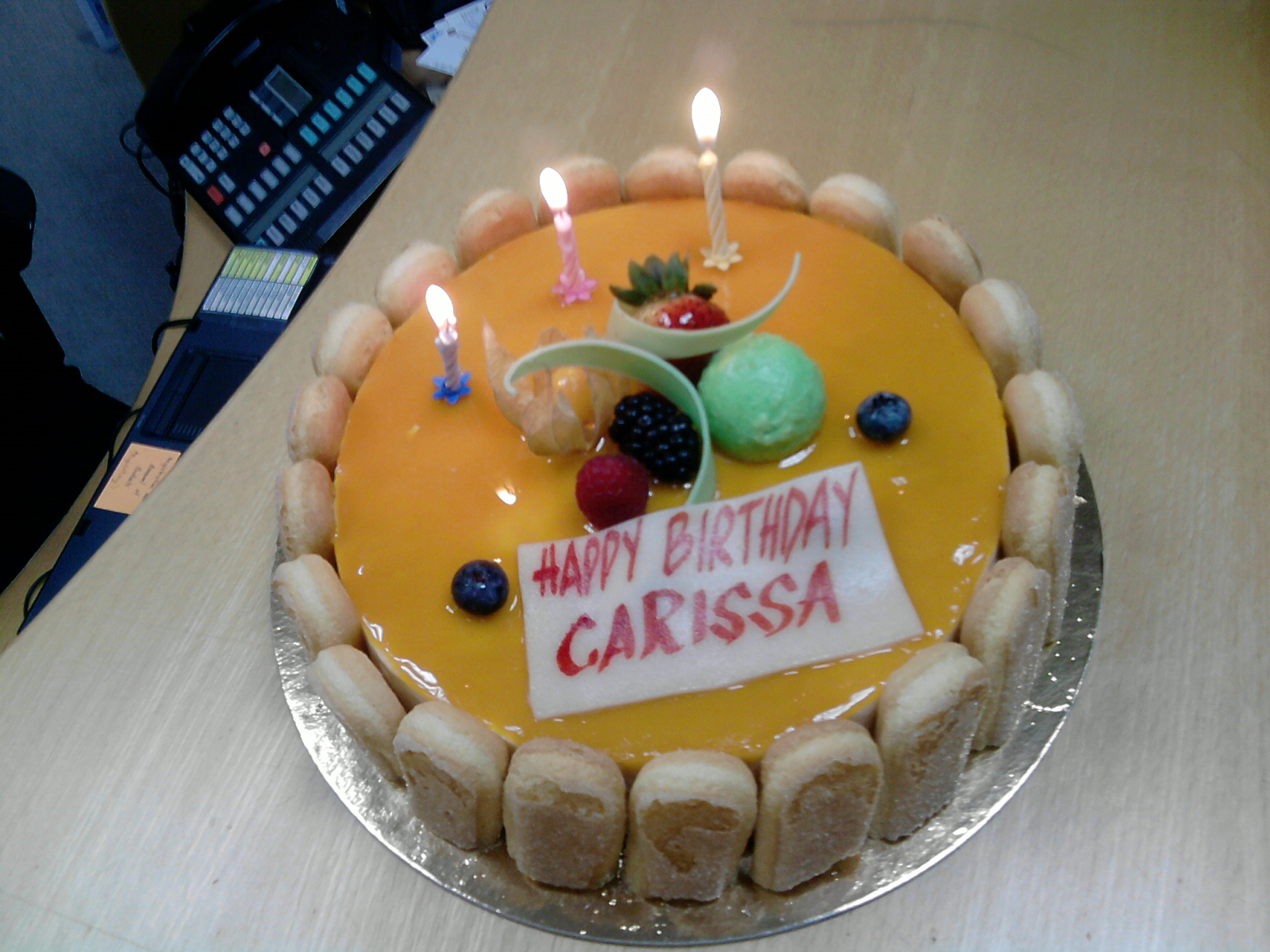 Yellow Birthday cake – Scribbling Neurons